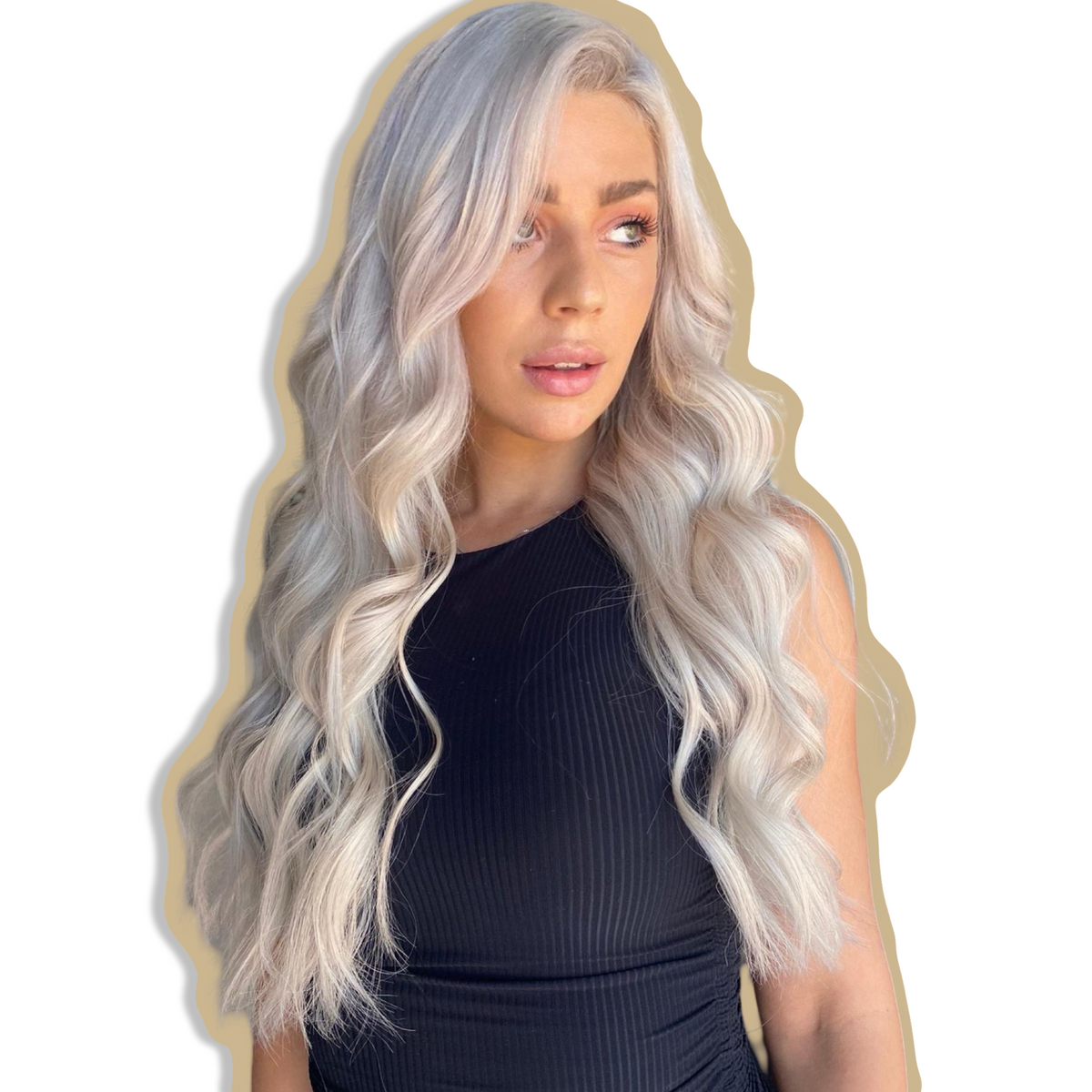 #10 Lightest Blonde Micro Seam Weft | www.manerepublic.com.au